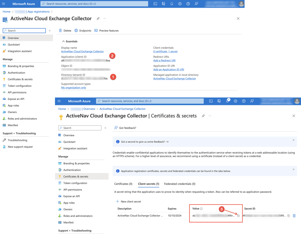 Adding Azure Credentials